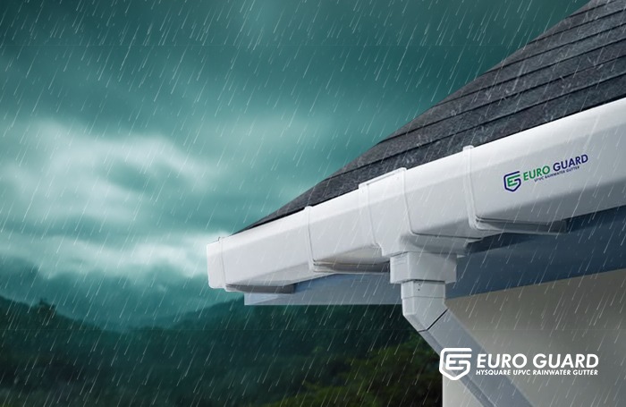 Permanent Roof Leak Solutions with Euro Guard Rainwater Gutter System